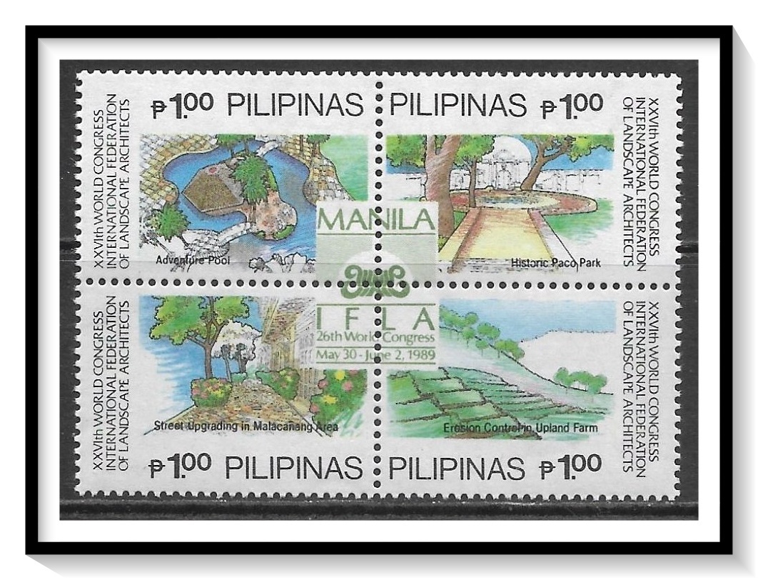 Philippines #1999 Landscape Architecture Block MNH | Asia - Philippines ...