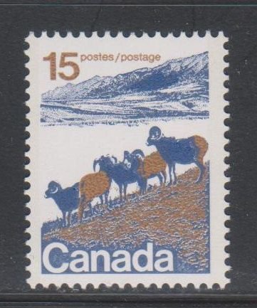 Canada, 15c Mountain sheep (SC# 595) MNH | Canada, General Issue Stamp ...