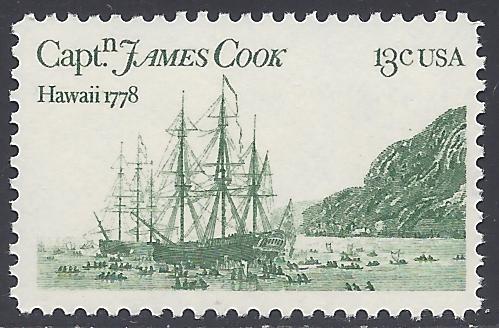 #1733 13c Capt. James Cook Hawaii 1778 1978 Mint NH | United States ...