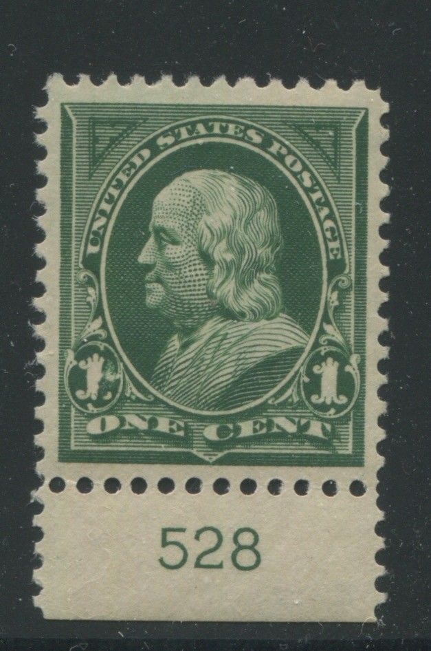 1898 US Stamp #279 1c Mint XF Grade 95 Original Gum Never Hinged ...