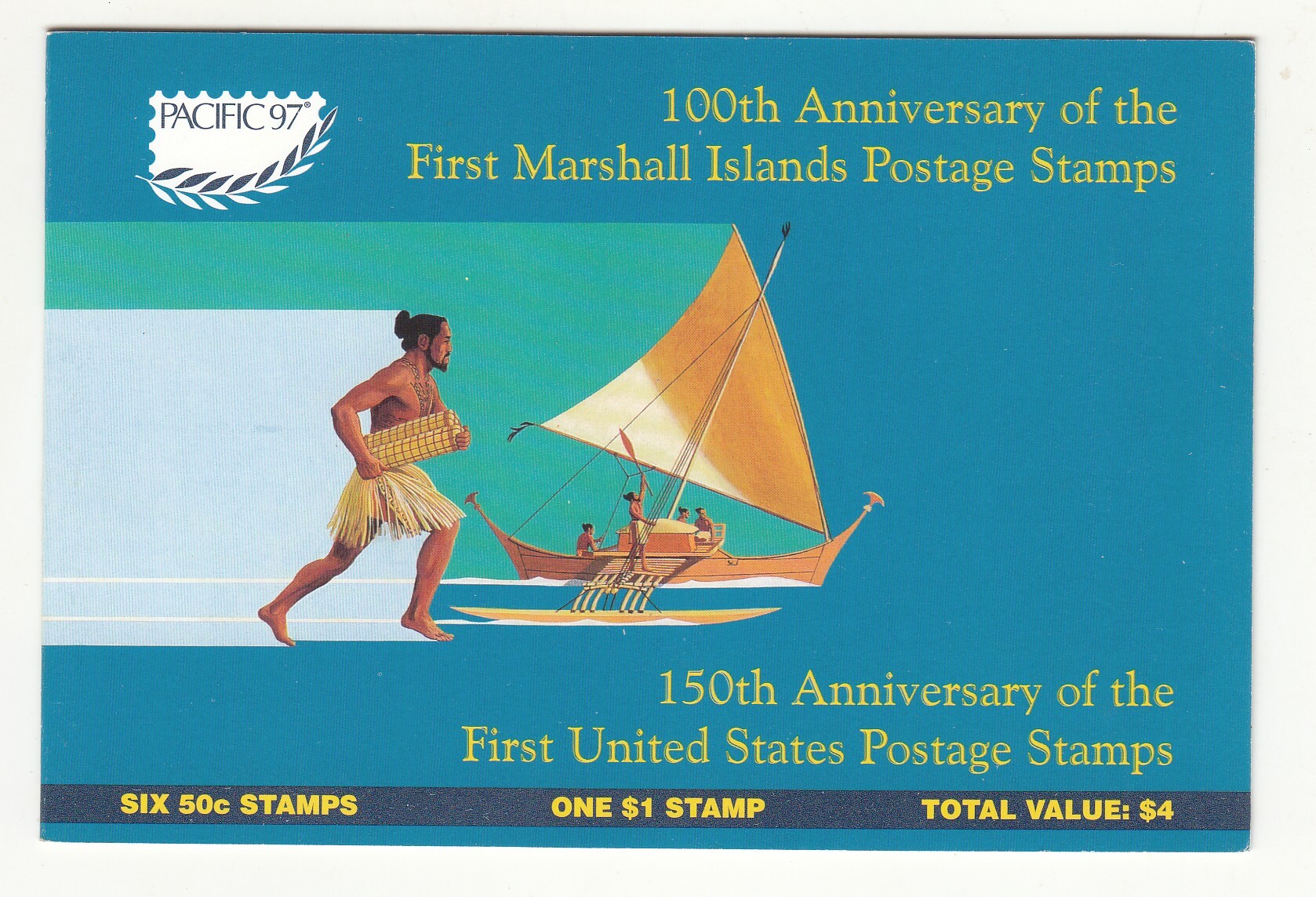 Z4854 JLStamps 1997 marshall islands complete bklt mnh #637a stamps on ...