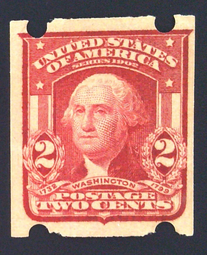 Scott #320A - 2c Lake - Washington - Brinkerhoff - OG HR - Thin - Type ...