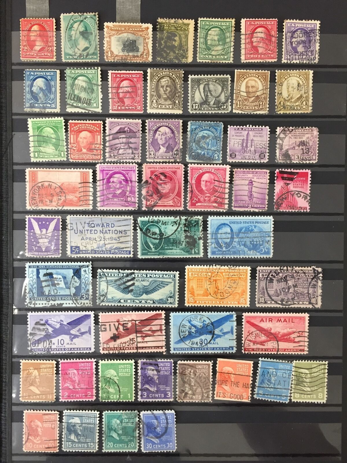 USA Used (Apx 330+) MK569 | United States, Stamp / HipStamp