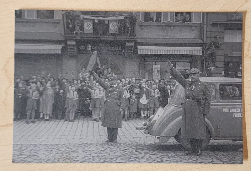 Nazi Germany Third Reich NSDAP Propaganda Postcard Police Polizei WW2 ...