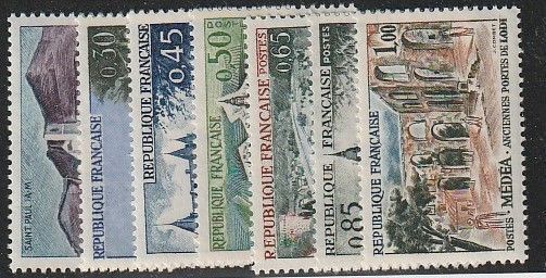 France 1960 Sc#1009-13 Mint | Europe - France & Colonies, General Issue ...