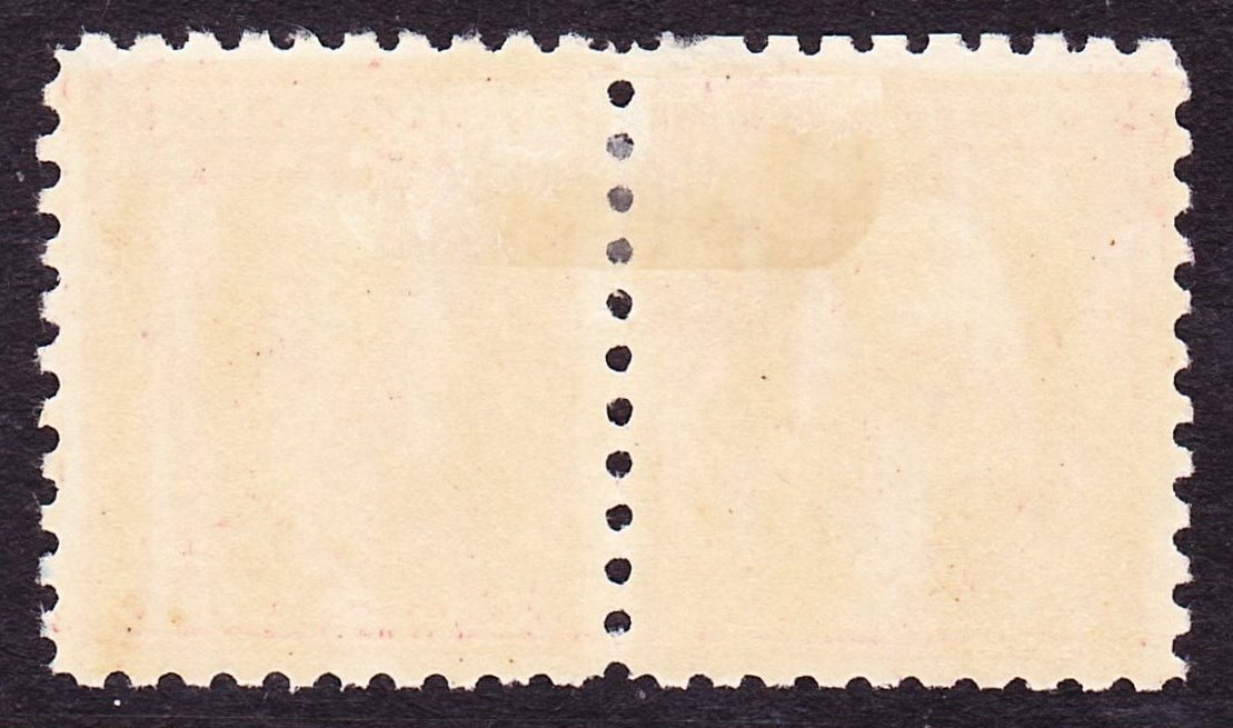 Scott 425, VF Unused OG HR Pair, 2c P.10 Washington SL Watermark ...