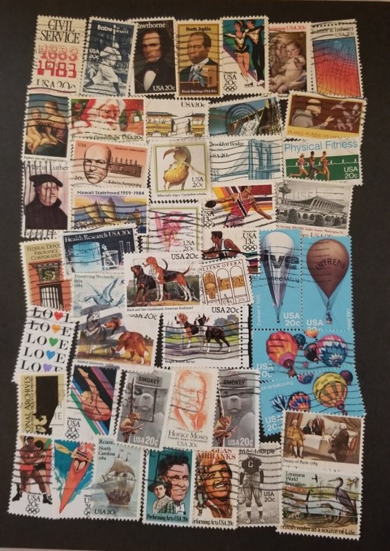 US All Different Postage Stamp Lot Collection Used T14432 | United ...