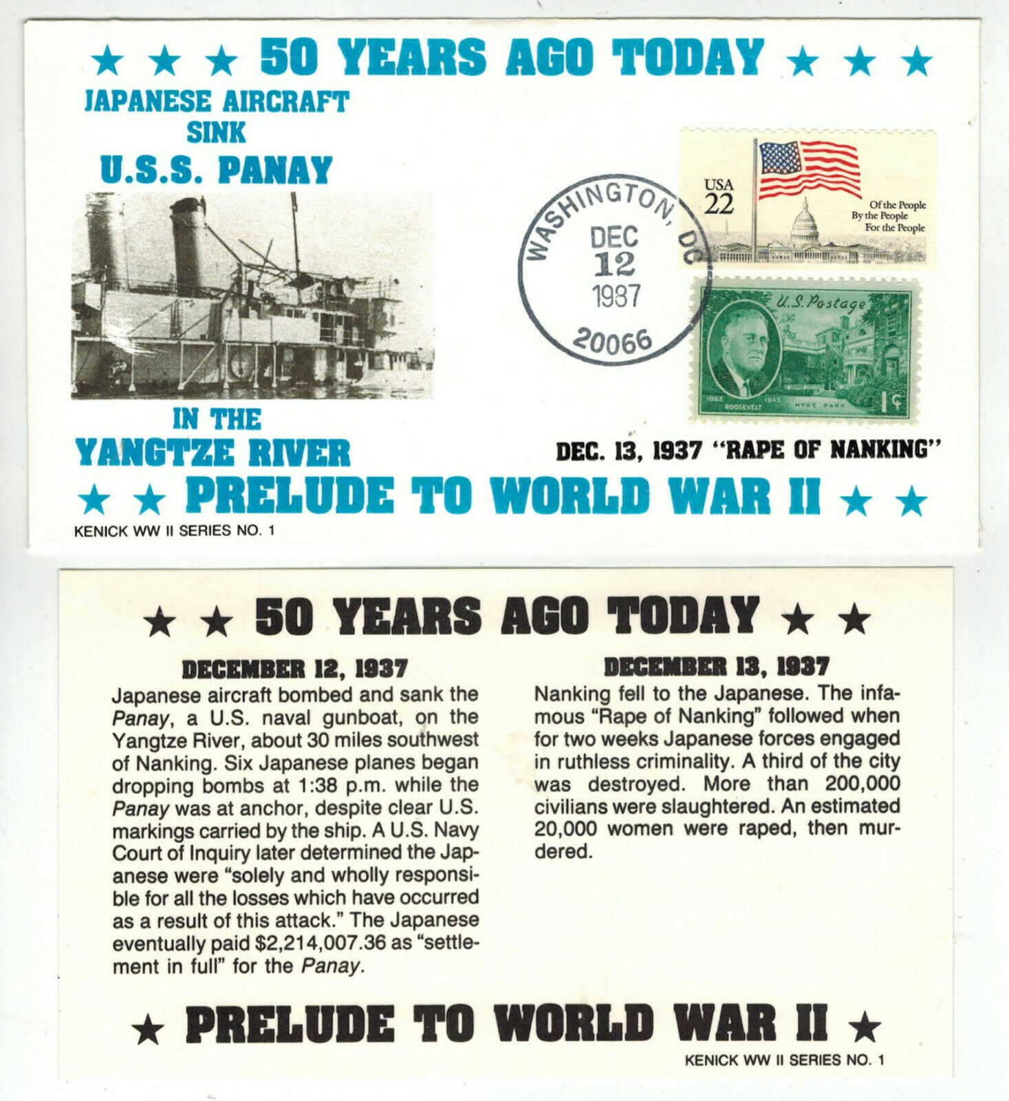 WW2 Patriotic Event By Kenick JAPANESE SINK USS PANAY Prelude to WW2 ...