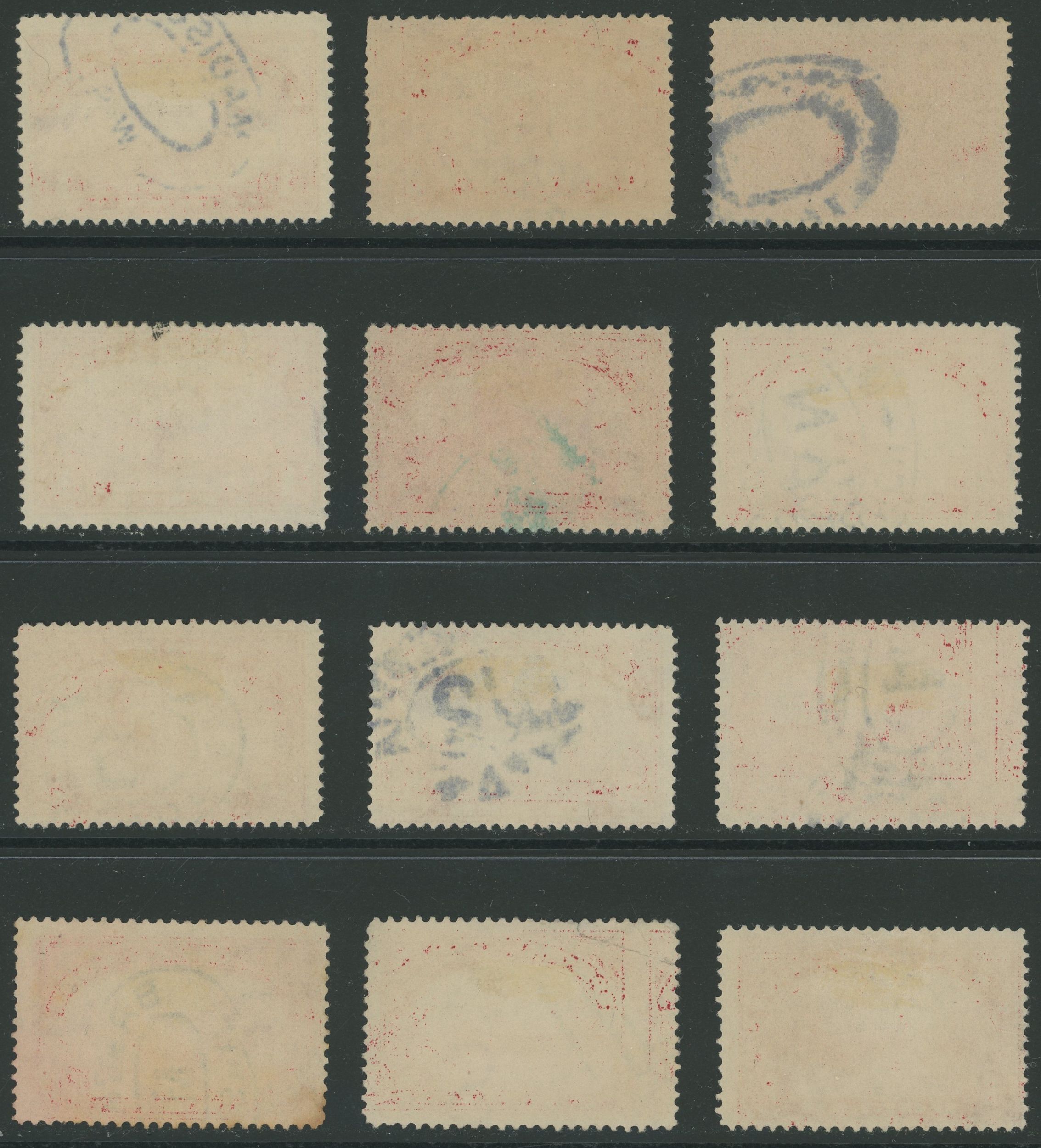 USA - Q1 to Q12 - Fine used set of Parcel Post stamps - Cat $183.60 ...