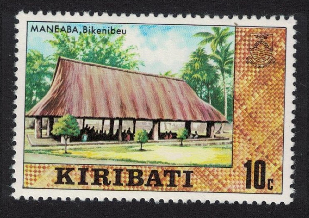 Kiribati Maneaba Bikenibeu 10c 1980 MNH SG#125 | Australia & Oceania ...
