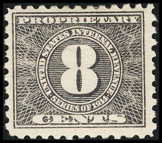 U.S. REV. Proprietary Rb62 Mint (ID # 118009) | United States, Revenues ...