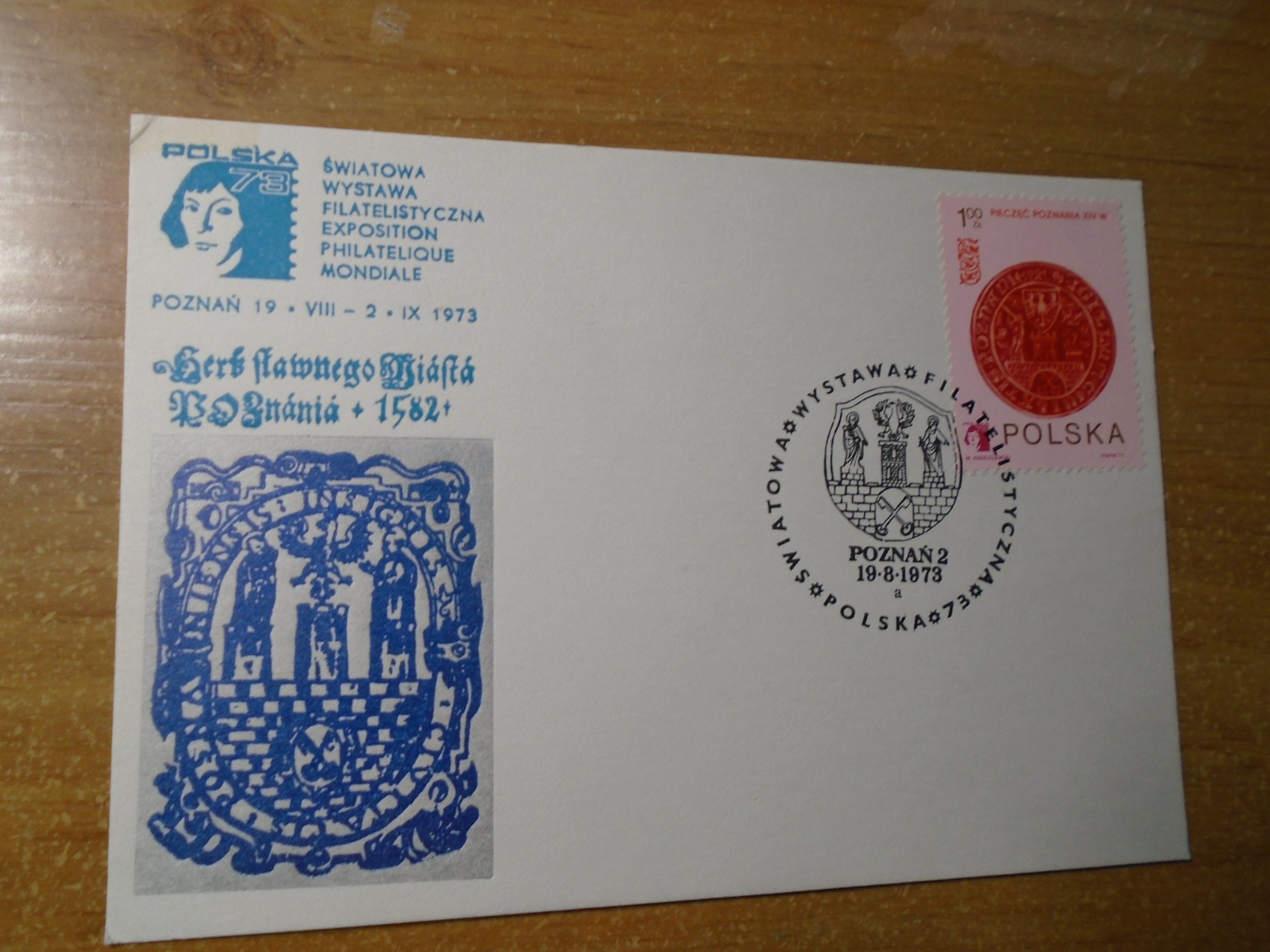 Poland Copernicus Post Card World Philatelic Exhibition 73 Different ...