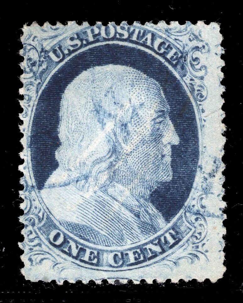 US Stamps #23 Used Light Blue CDS Sound $575 LOT #80960 | United States ...