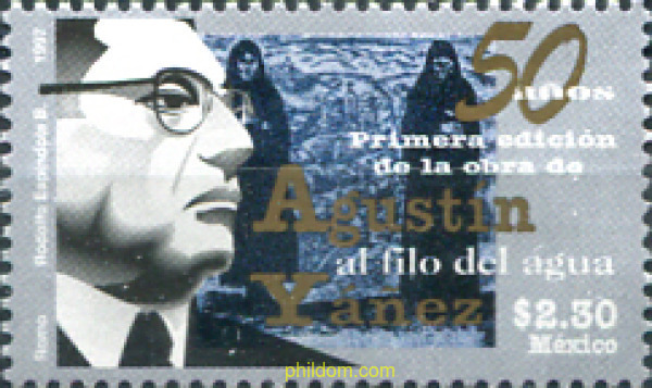 343769 MNH Mexico 1997 50 Años DE LA Primera Obra DE Agustin Yanez - AL ...