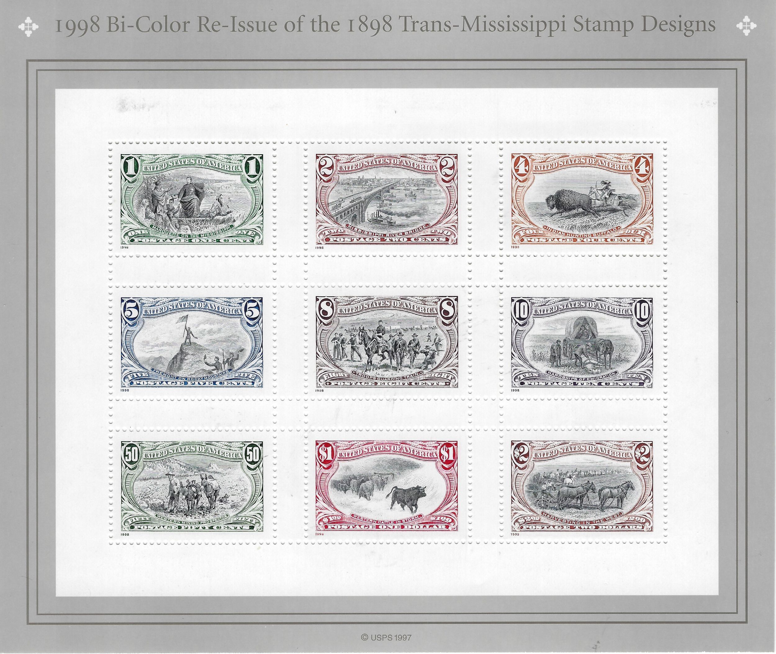 Scott # 3209 Lot C962 1898 Trans-Mississippi Expo MNH OG | United ...