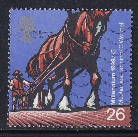 Great Britain #1872 used 1999 farmers 26p | Great Britain, General ...