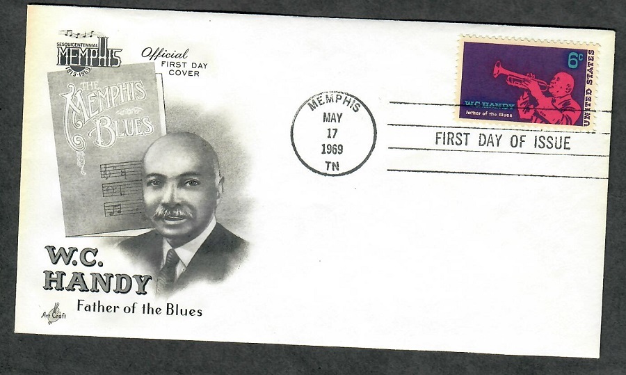 1372 W. C. Handy unaddressed ArtCraft FDC | United States, General ...