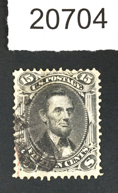 US Stamps # 98 F Grill Used $275 LOT # 20704 | United States, General ...