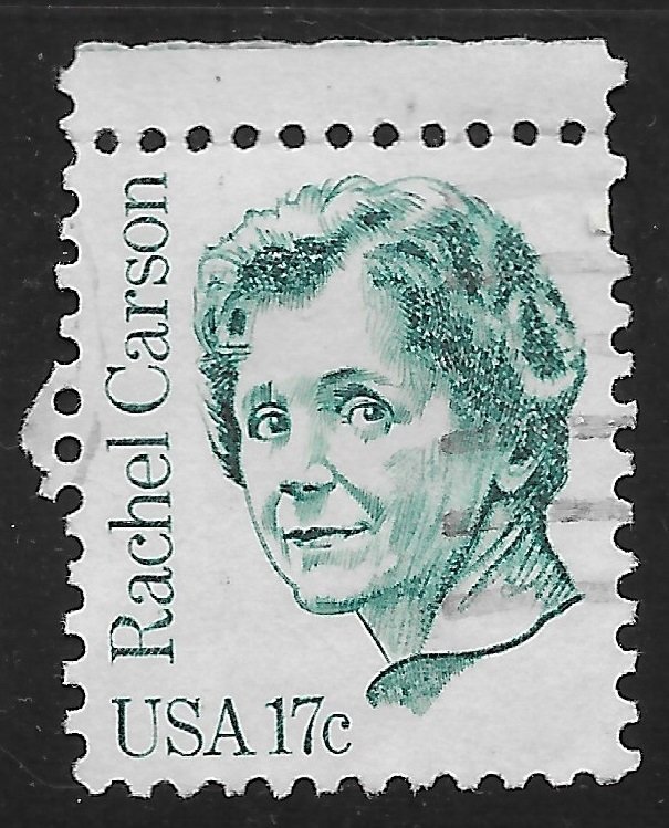 US #1857 17c Great Americans - Rachael Carson | United States, General ...