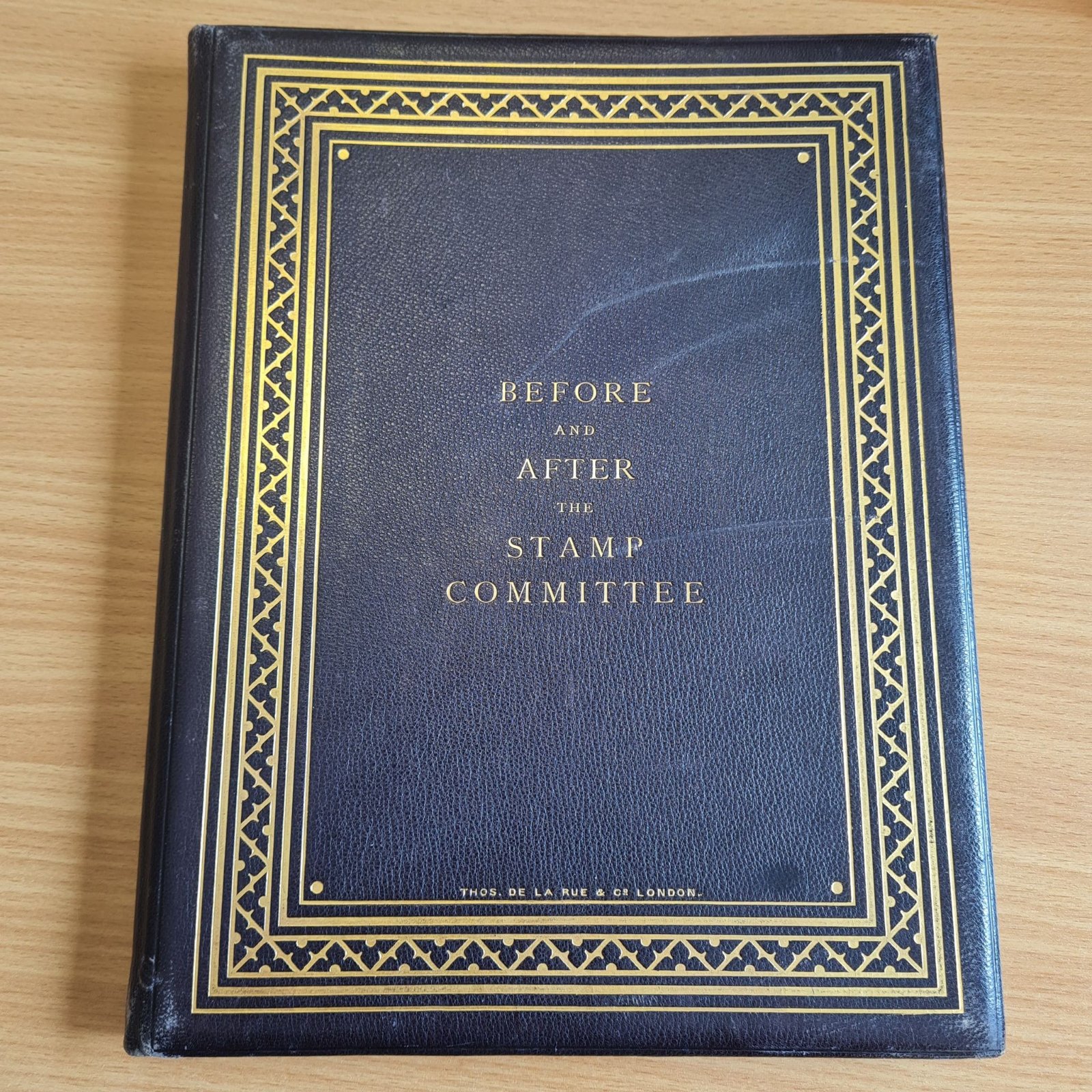 1884 Stamp Commitee Presentation Book De La Rue | Great Britain, Stamp ...
