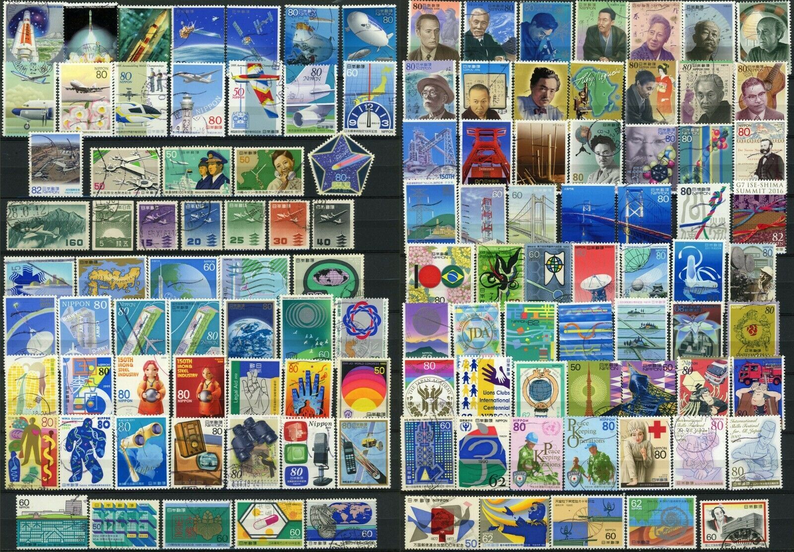 Japan Postage Asia Stamp Collection Topical Used J003 | Asia - Japan ...