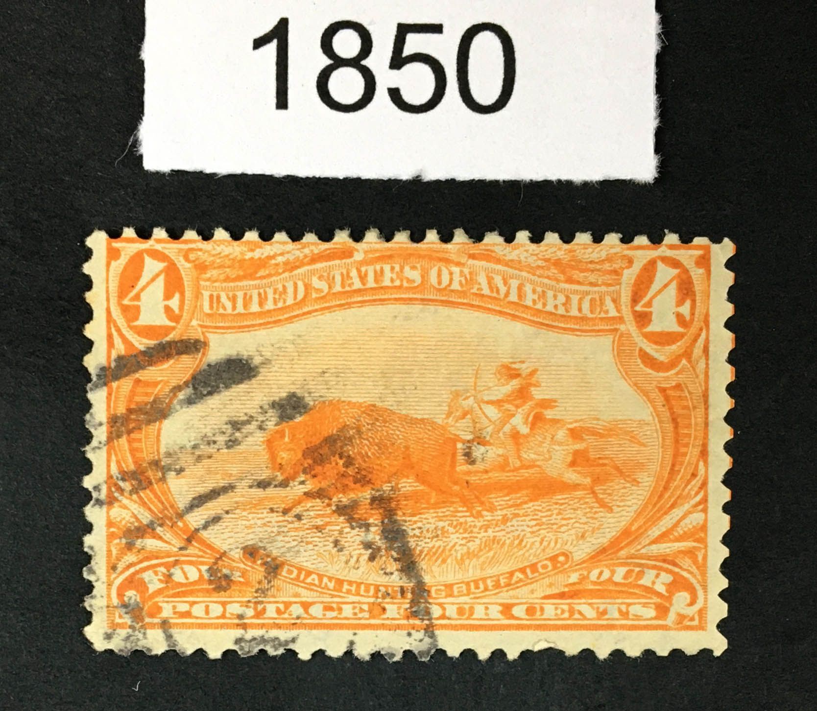 US Stamps # 287 Used LOT #1850 | United States, General Issue Stamp ...