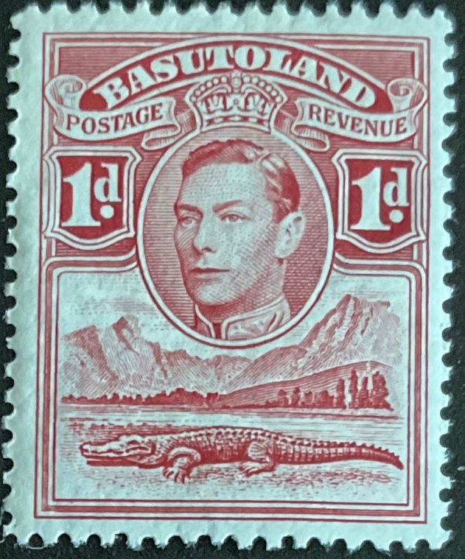 Basutoland #19 *MH* Single Alligator George VI L3 | Africa - South ...