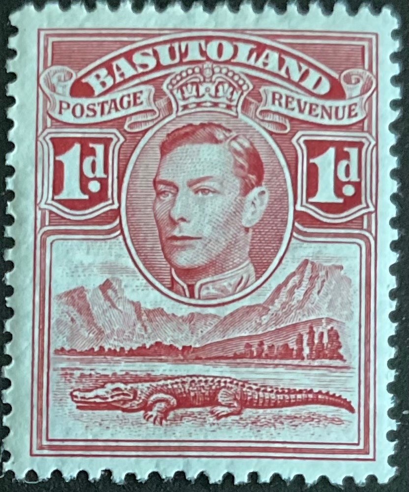 Basutoland #19 *MH* Single Alligator George VI L3 | Africa - South ...
