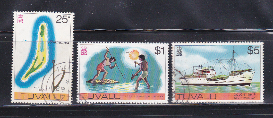 Tuvalu 32, 35, 37 U Various | Australia & Oceania - Tuvalu, General ...