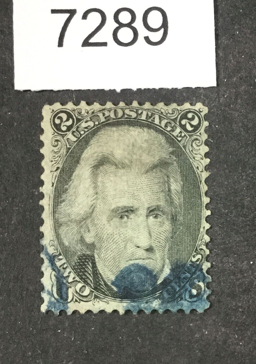 US Stamps # 93 F-Grill Used LOT #A 7289 | United States, General Issue ...