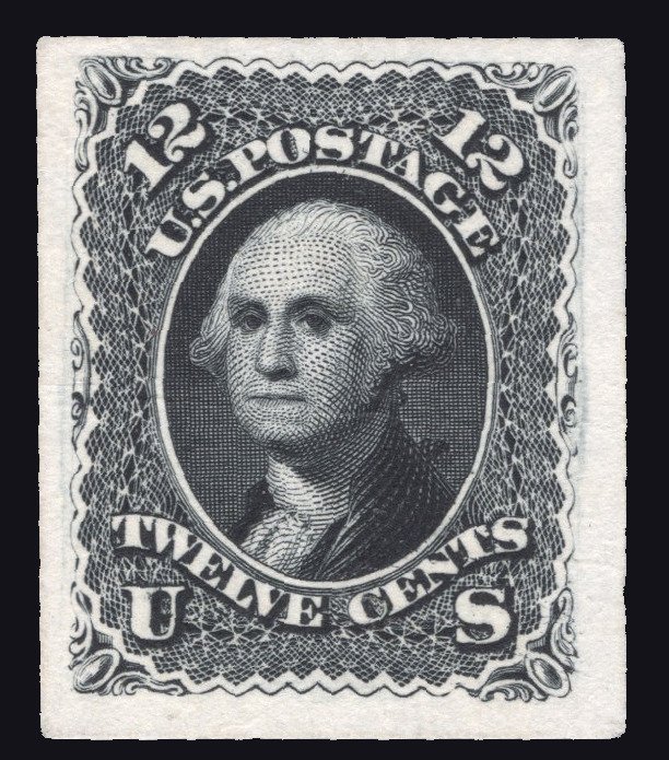 US Stamps #69P3 Plate Proof on India XF+ LOT #79378* | United States ...