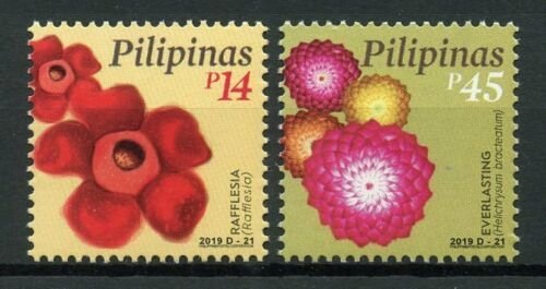 Philippines Flowers Stamps 2019 MNH Definitives Part II Rafflesia Flora ...