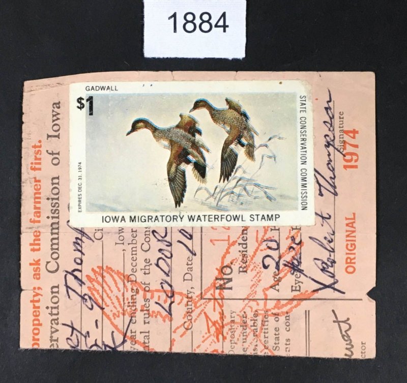 #2 US Stamps # Duck Hunting License $ LOT #1884 | United States ...
