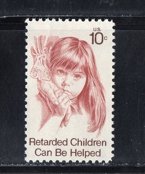 1549 * Retarded Children CAN BE Helped * U.S. Postage Stamp MNH ...