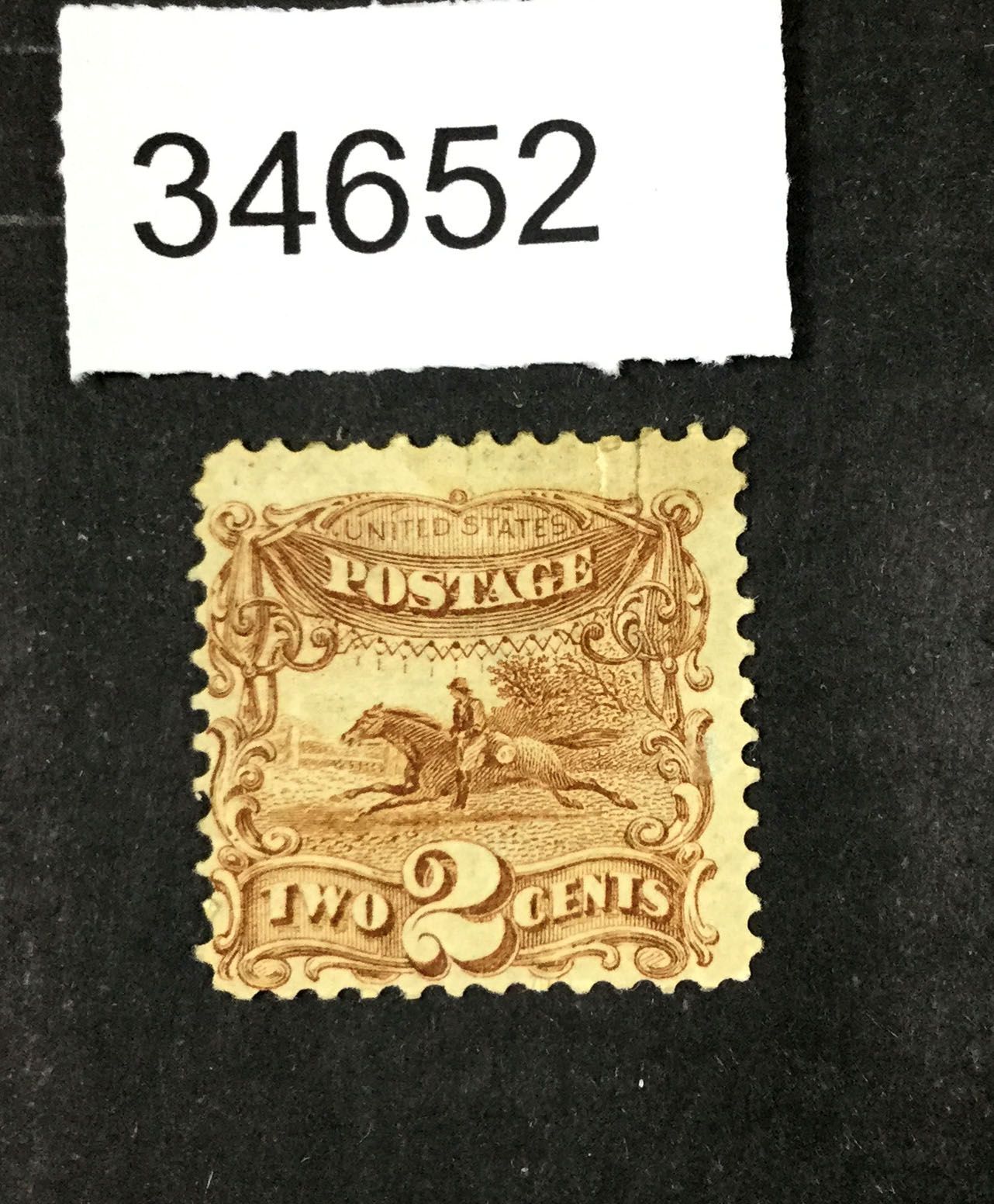 US Stamps #124 Mint OG H LOT #34652 | United States, General Issue ...