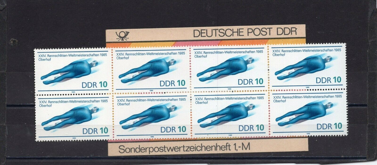 Germany/DDR 1979-1986 Sports SET of 15 Stamps, S/S & Booklet MNH ...