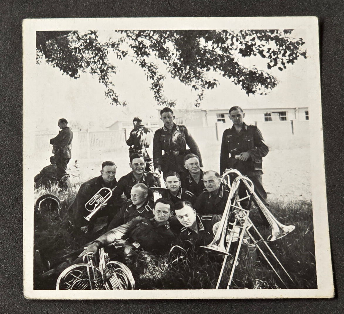 WEHRMACHT MUSIC KORPS MUSICIANS BAND WW2 WWII German Military wartime ...