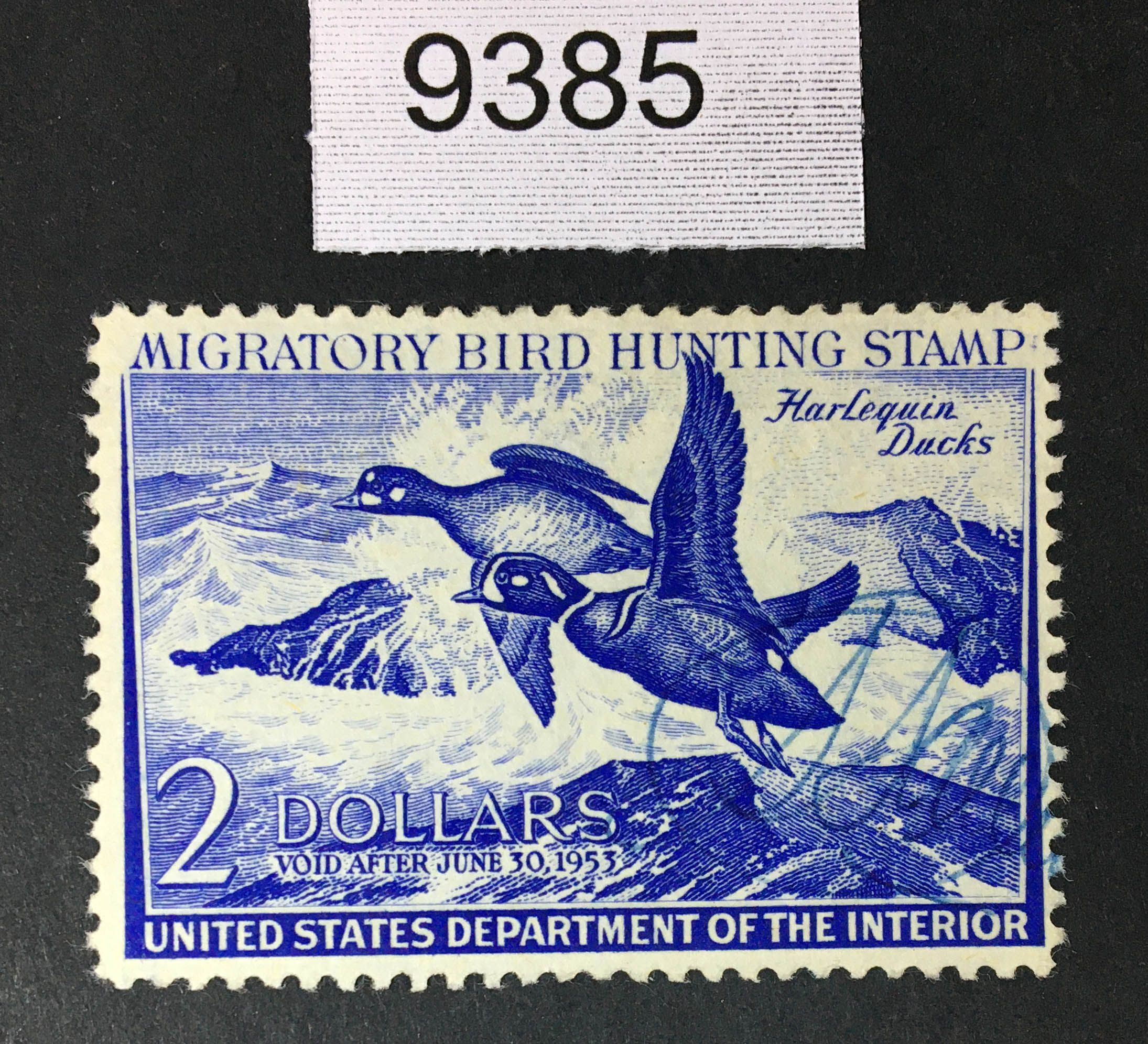 US # Rw19 Duck Unused NO GUM CAT. $20 LOT #9385 | United States, Duck ...