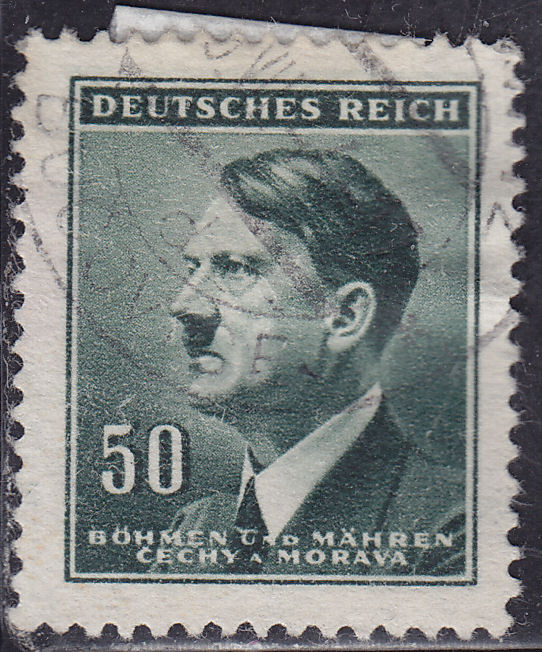 Czech B&M 65 WWII Adolf Hitler Looking Left 50h 1942 | Europe - Czech ...