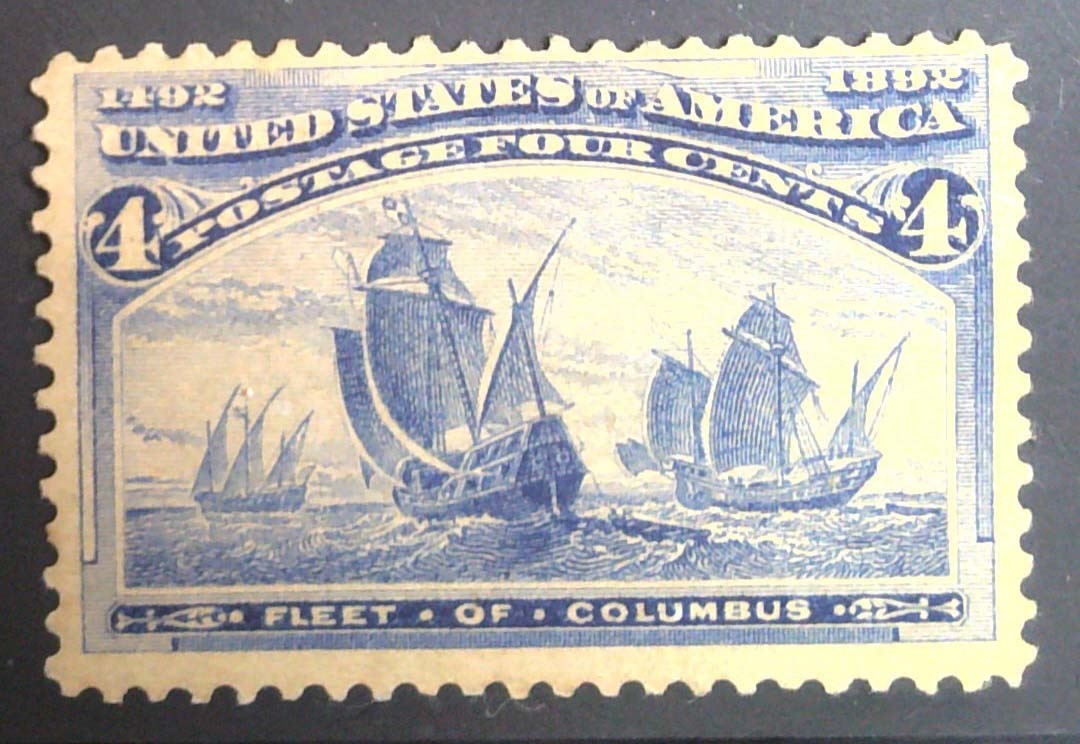 Scott #233 - F/VF - 4c Ultramarine - Columbian Expo - NG - 1893 ...