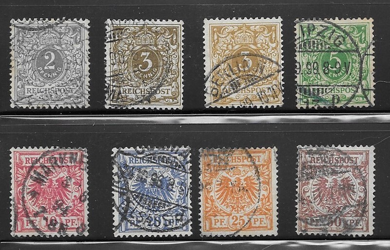 Germany Sc.# 45 / 51 used 2 shades 3pf L3 | Europe - Germany & Colonies ...