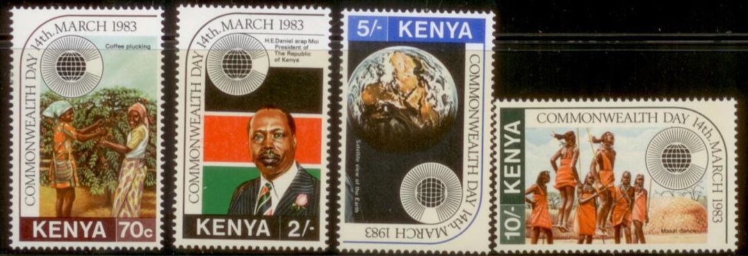 Kenya 1983 SC# 243-6 MNH L156 | Africa - Kenya, General Issue Stamp ...
