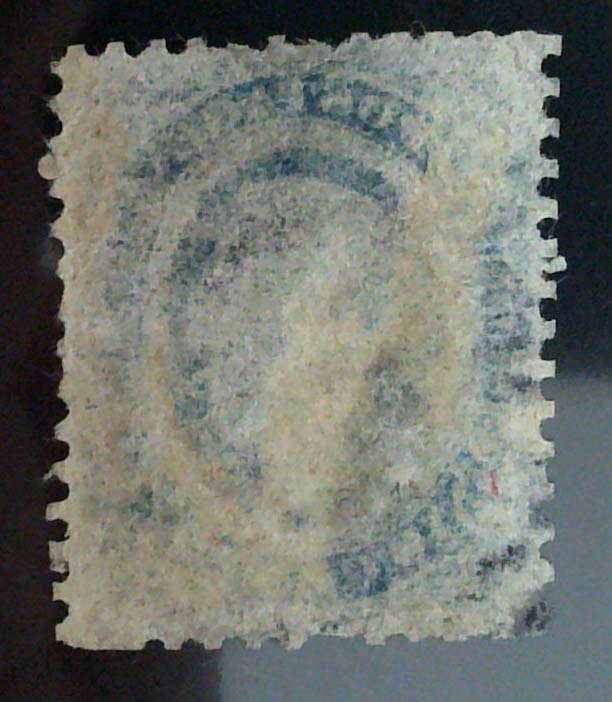 Scott CSA #12 - 10c Blue - Jefferson - Used with cert for Reference ...