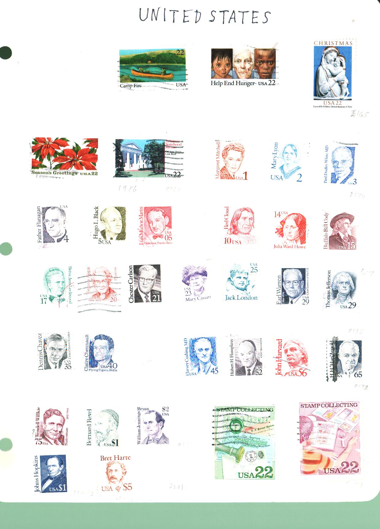 US Group of Stamps (Mixed Condition) / HipStamp