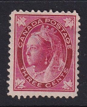 Canada #69 MH 1898 Queen Victoria 3c (please see description) | Canada ...