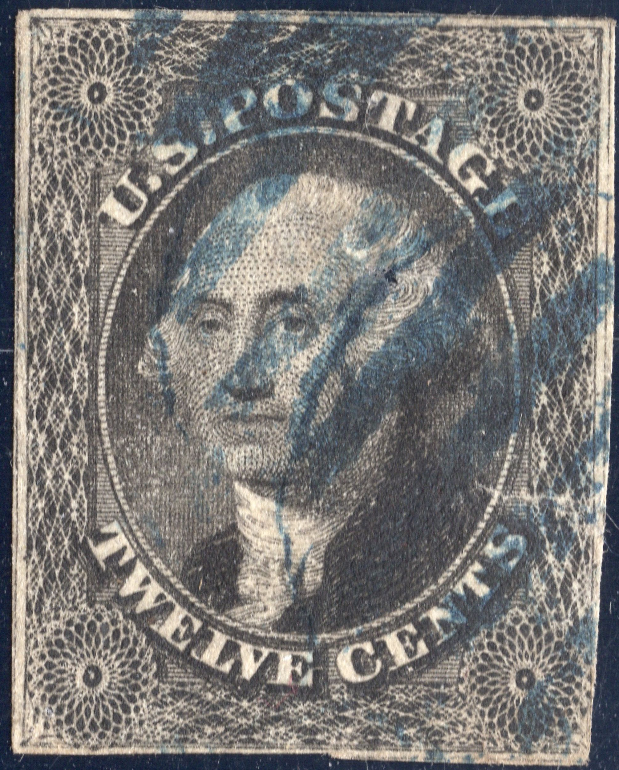 1861 used 12c imperf black Washington SC17 | United States, General ...