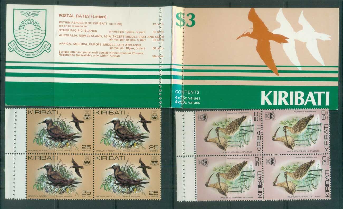 Kiribati 1982 Pictorials, Birds Booklet exploded MUH | Australia ...
