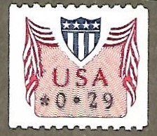 United States #CVP31b 29c Computer Vended Postage coil MNH (1992 ...