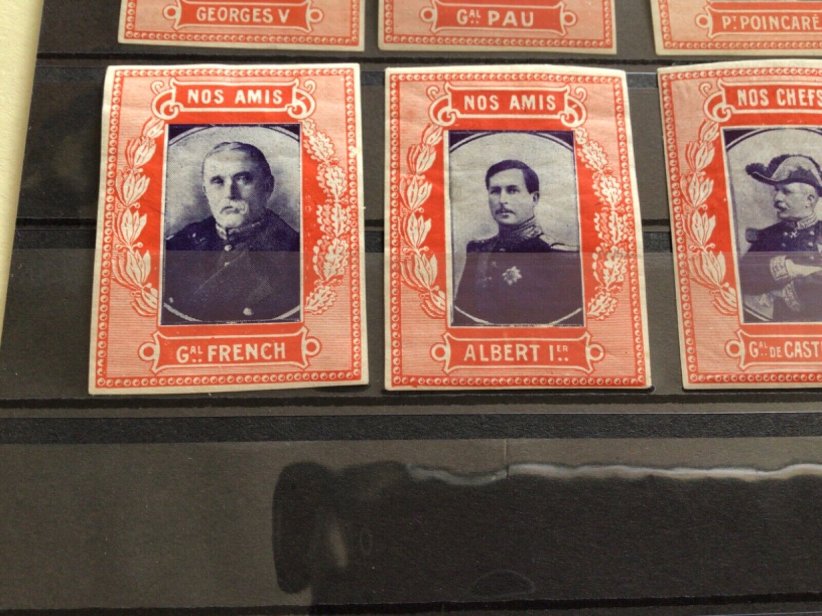 French WW1 1914 Allies of France cinderella stamp seals A13079 | Europe ...