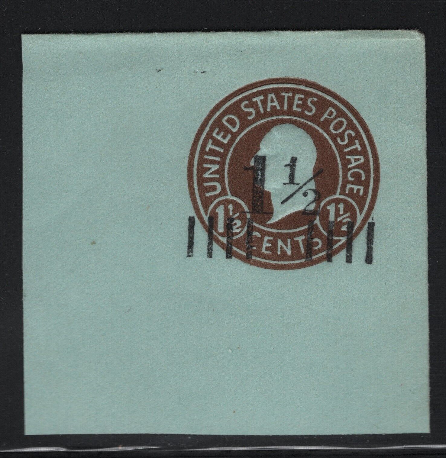 U506 XF unused full corner cut square with nice color cv $ 200 ! see ...